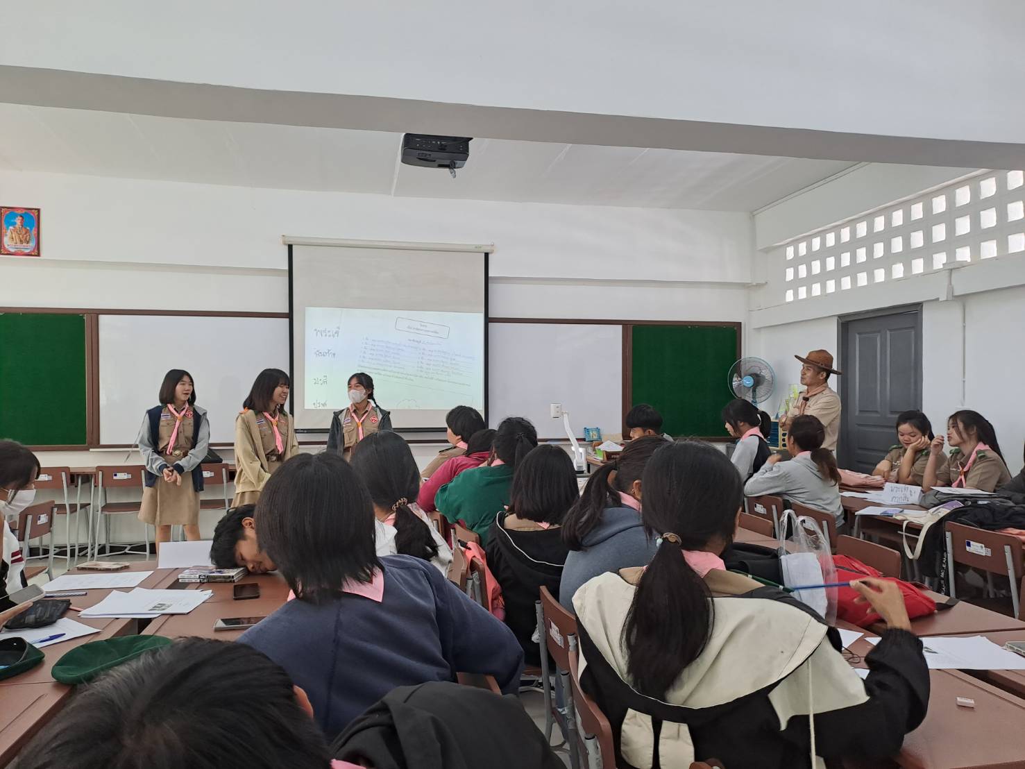 กิจกรรม Block Course ครั้งที่ 1 - โรงเรียนคำชะอีวิทยาคาร